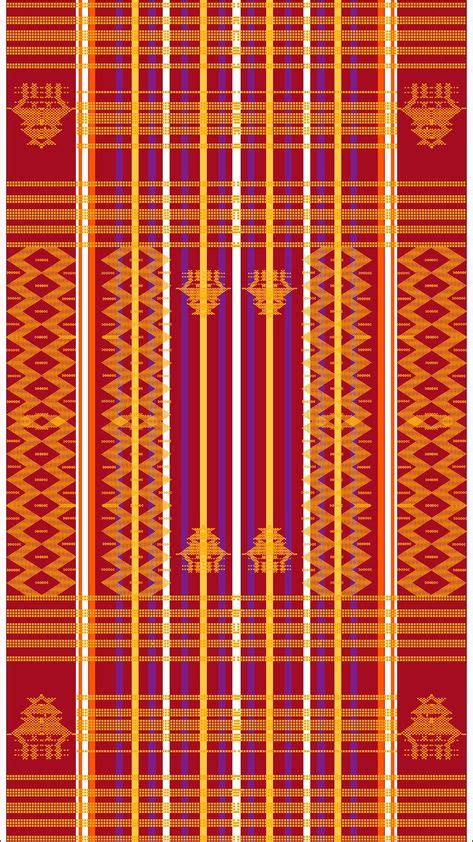 Traditional Ethnic Ifugao Pattern Design