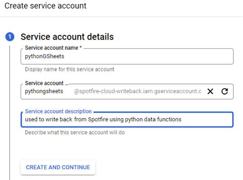 Write Back To Google Sheets From Spotfire Using Python Data Function Spotfire Spotfire Community