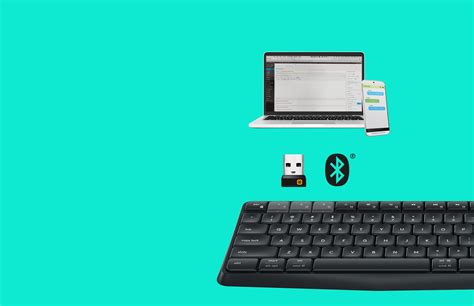 Logitech K s Multi Device trådlöst tangentbord och stativ