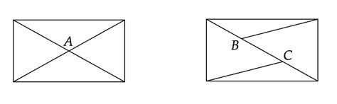 Geometry Find The Number Of Points Inside A Rectangle If The Rectangle Is Divided Into