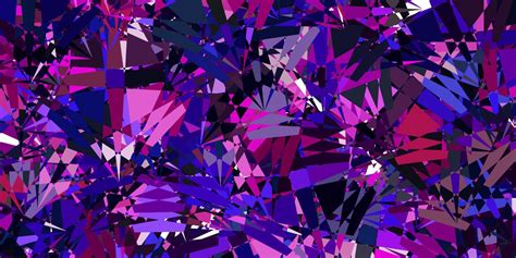 Dark Pink Green Vector Backdrop With Triangles Lines 11716783 Vector Art At Vecteezy