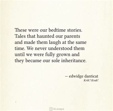 Edwidge Danticat Quote