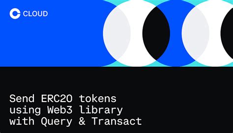 Send Erc20 Tokens Using Web3 Library With Query And Transact Coinbase