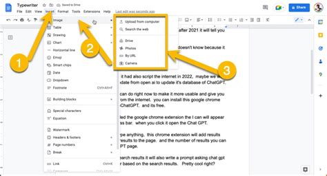 How To Insert Images And Videos In Google Docs