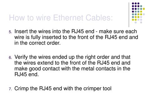 PPT How To Wire Ethernet Cables PowerPoint Presentation Free Download ID 462179