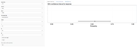 screenshot of web based nomogram nsclc non small cell lung cancer