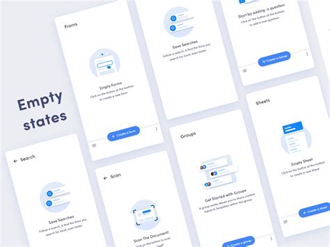 Empty States Mobile For Emptystatedesign By Ayush Parashar On Dribbble