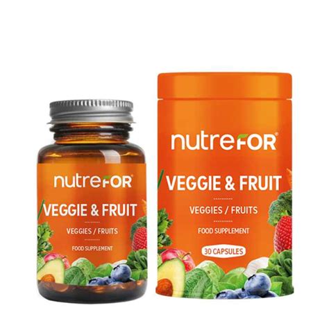 Nutrefor Veggie & Fruit 30 Kapsül - Takviyelik