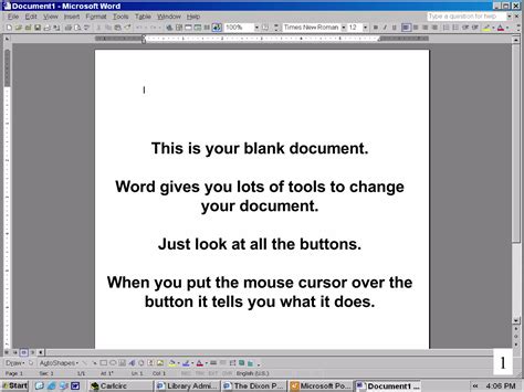 Intermediate Microsoft Word Ppt