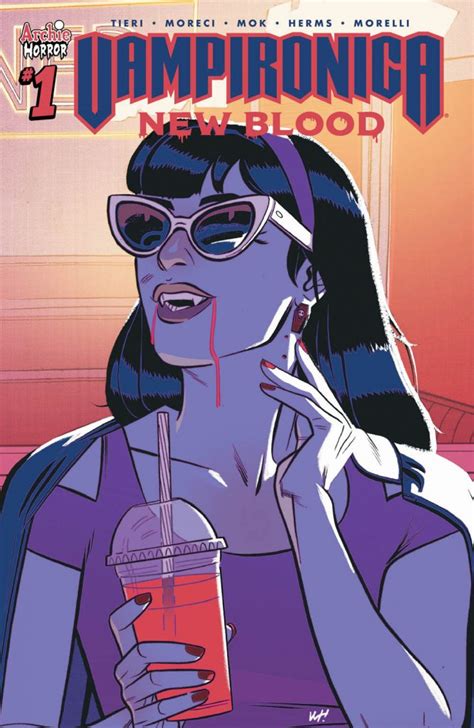 Veronica Returns For A Second Bite In Vampironica New Blood Archie Comics