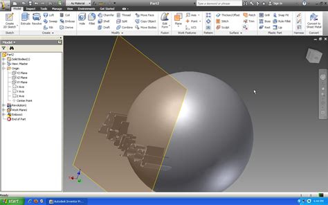 Tutorial How To Use Emboss Feature In Autodesk Inventor Grabcad