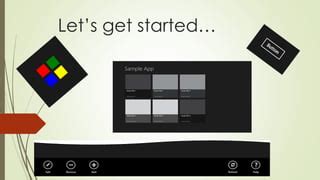 Windows 8 App Development PPTX Computer Software And Applications Computing