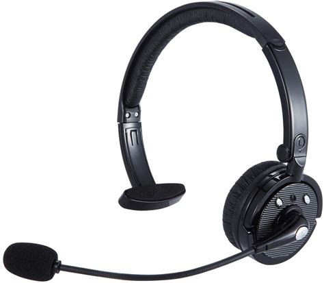 Wireless Headset With Mic Trucker Bluetooth Headset Over The Head Headset With Noise Cancelling