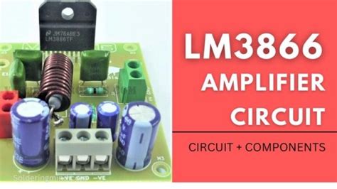 Lm3886 Amplifier Circuit