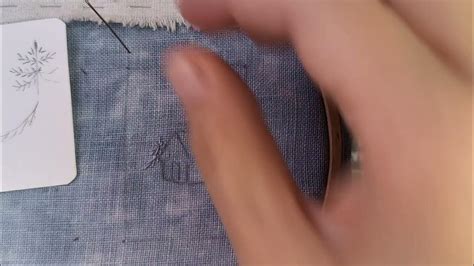 вышивка гладью МК рождество Youtube