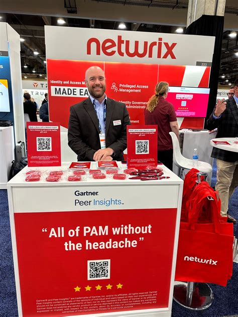 Netwrix Corporation On Linkedin What A Great First Day At The Gartner® Identity And Access