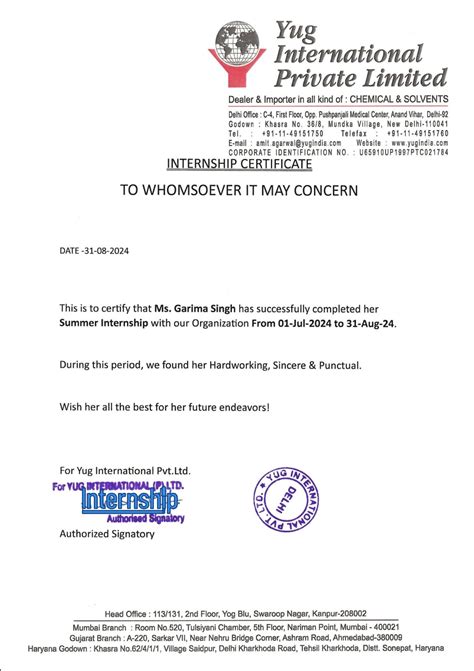 Internshipcompleted Financeintern Grateful Learningjourney Careergrowth Garima Singh