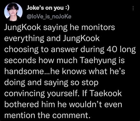 Pin By Riya Yadav On Taekook In 2025 Taekook Losing You Jokes