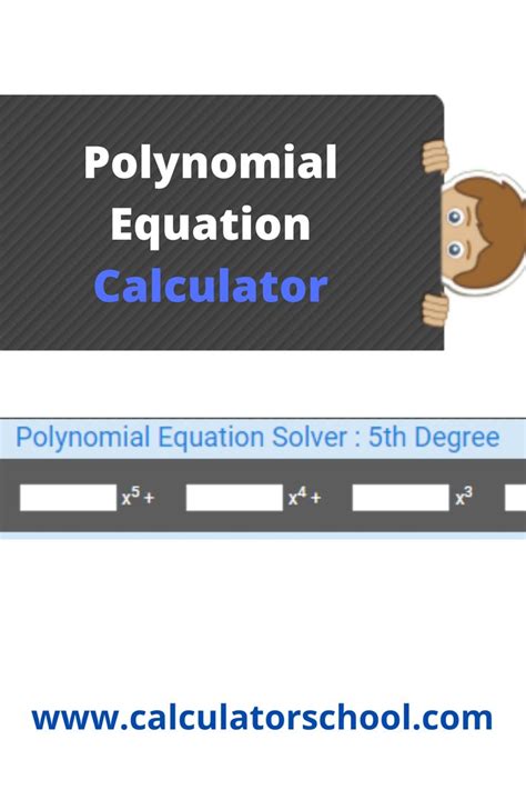 Polynomial Equation Calculator