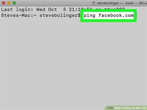 How To Ping On Mac OS Steps With Pictures WikiHow