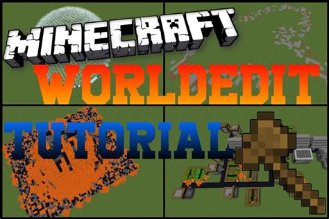 Worldedit De Basics Minecraft Tutorial Youtube