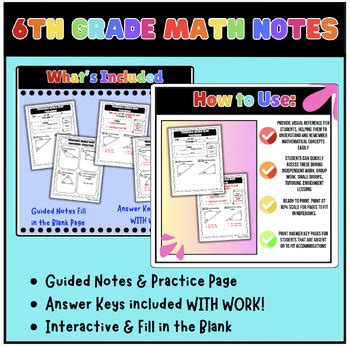 Interactive And Guided Notes A Triangle Angle Sum Theorem TPT