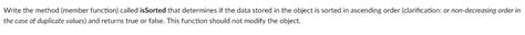 Solved Use This Definition Of A Partially Filled Array Class