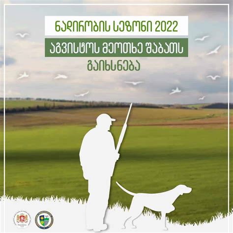 დღეიდან ნადირობის სეზონი გაიხსნა Knews Ge