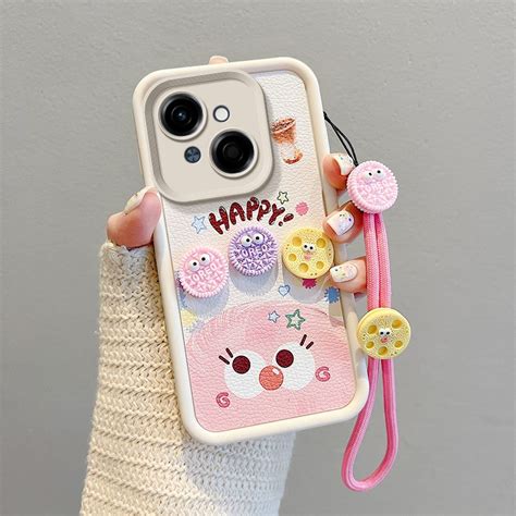 Tecno Spark Go 1 Aesthetic Case For Tecno Spark Go 1s Go1 Kl4 Kl4h Frosted 3d Leather Pattern