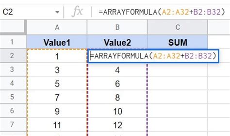 How To Copy A Formula Down An Entire Column In Google Sheets