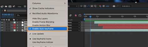 Setting Selecting And Deleting Keyframes In After Effects