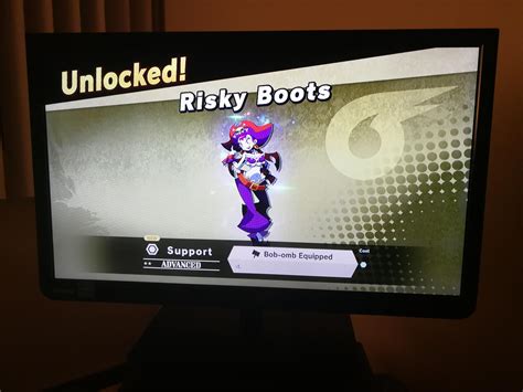 Unlocked Risky Boots As A Spirit In Smash Bros R Shantae