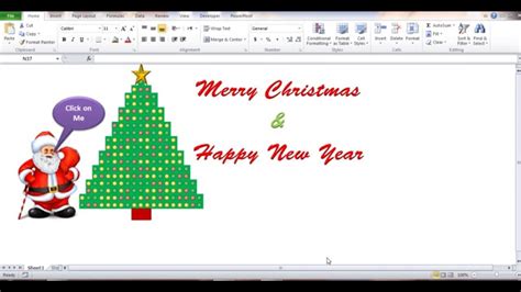 Christmas Tree Chart Excel Ponasa