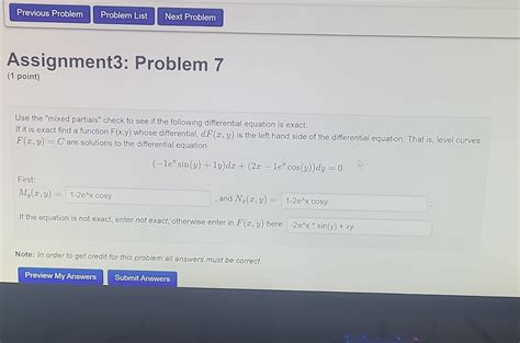 Solved Assignment3 Problem 7 1 Point Use The Mixed