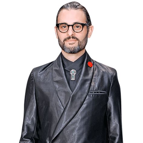 Arian Moayed Black Outfit Half Body Buddy Cutout