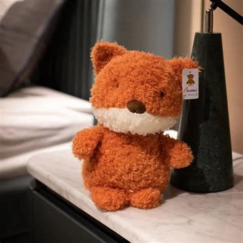 귀여운 모피 여우 올빼미 돼지 양 봉제 인형 귀여운 만화 동물 노란 병아리 오리 토끼 아기 봉제 인형