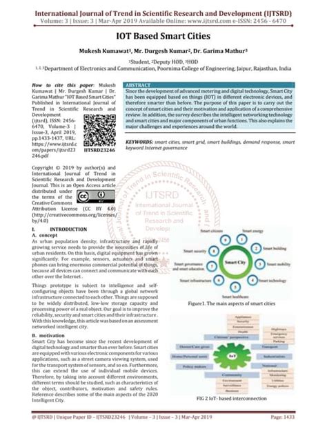 Irjet Smart Garbage Monitoring System Using Internet Of Things Pdf