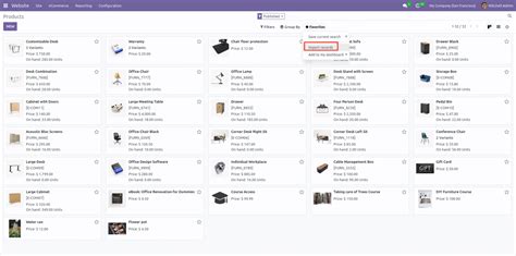 Product Management In Odoo Website App Odoo V Community Edition Book