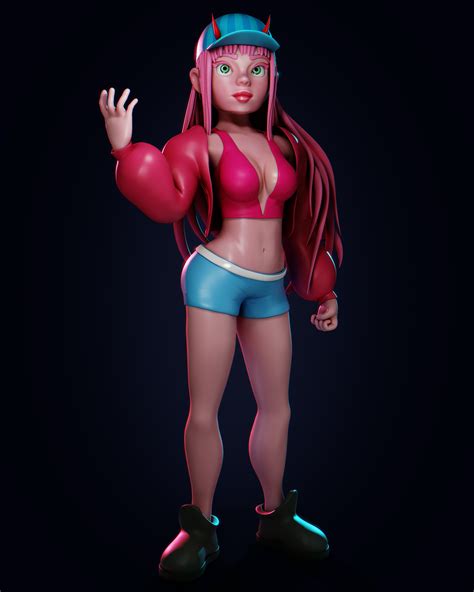 Zero Two Finished Projects Blender Artists Community