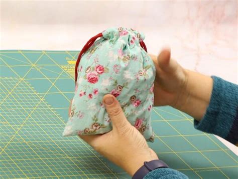 How To Make A Drawstring Bag DIY Drawstring Bag In Minutes Hello Sewing