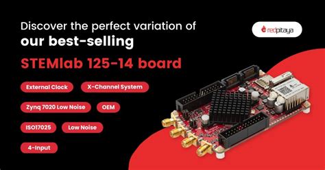 Red Pitaya On Linkedin Stemlab 125 14 Variants