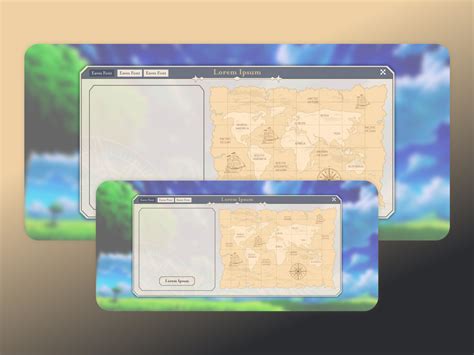 Dribbble Rpg Ui  By Kharis Theo