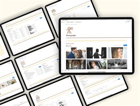 Notion Event Planner Notion Template Notion Planner Notion Dashboard Template Notion