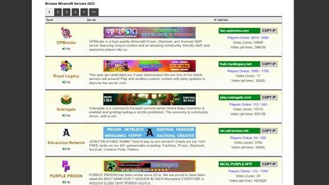 Minecraft Server List Spotlight A Tool For Server Owners