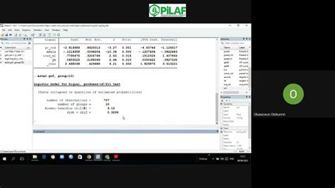 stata session 13 logistic regression using stata 2 youtube