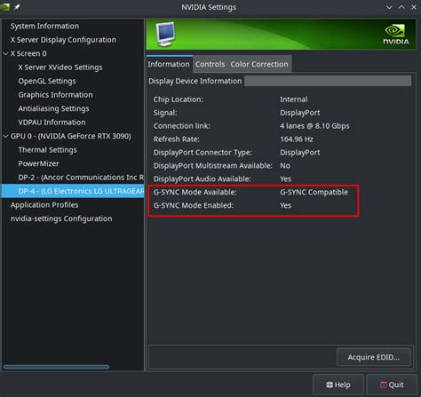 How To Disable G Sync On Fedora 37 Gnome Wayland 2 By