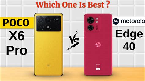 Poco X Pro Vs Motorola Edge Full Comparison Youtube