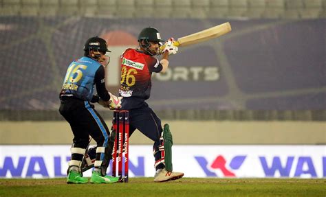 Saif Hassan Cuts The Ball Square