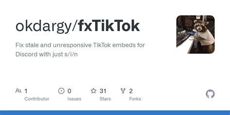 Issues Okdargy Fxtiktok GitHub