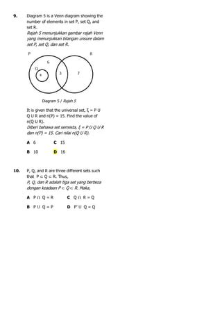 Sets Answer PDF